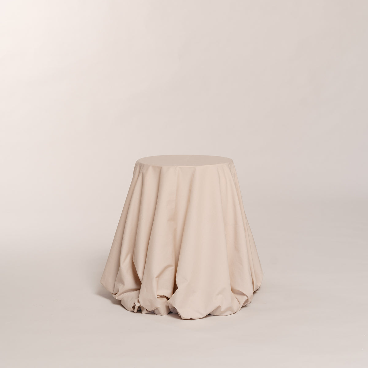 Ceremony Stool Cover in Beige – House of Harvey Co.