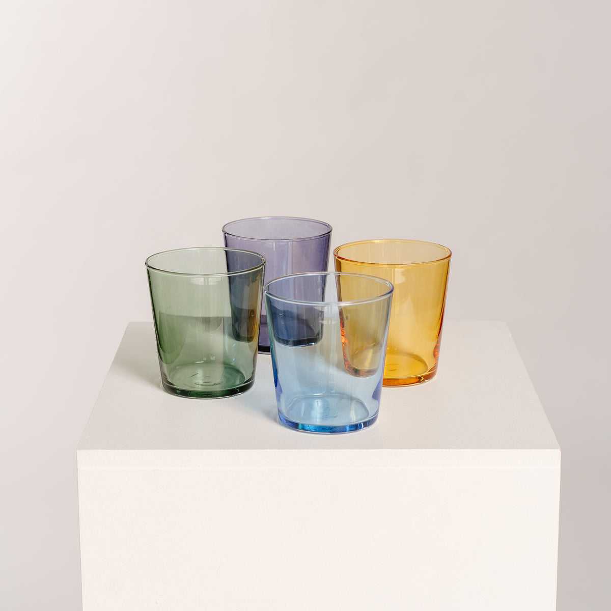 Coloured Water Glass – House of Harvey Co.