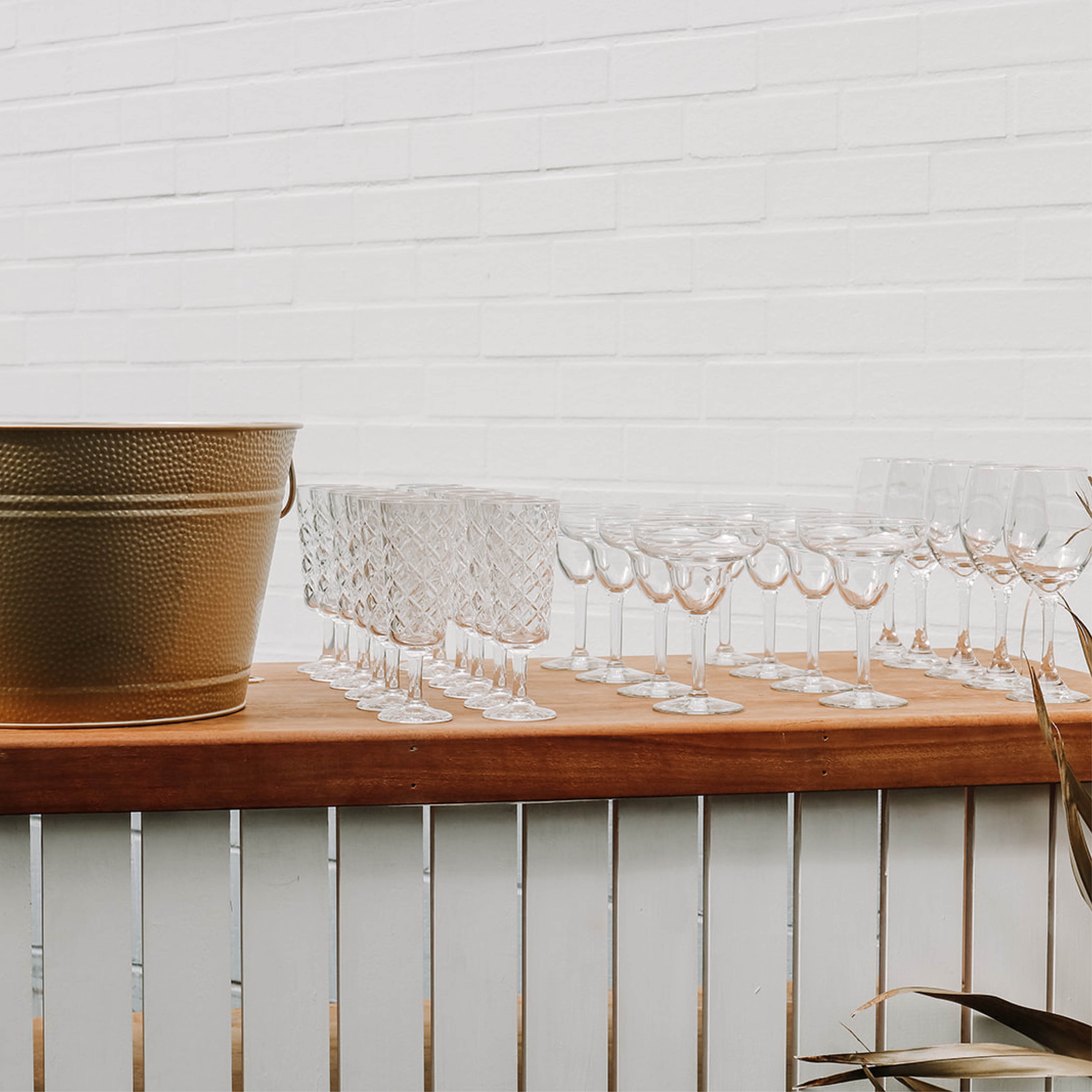 White Hamptons Style Bar – House of Harvey Co.
