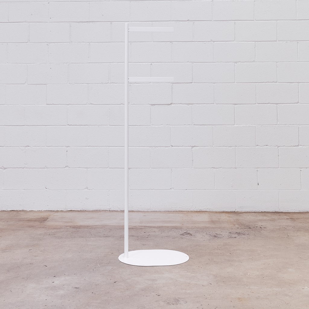 Tall Sign Post Sign Stand in White – House of Harvey Co.