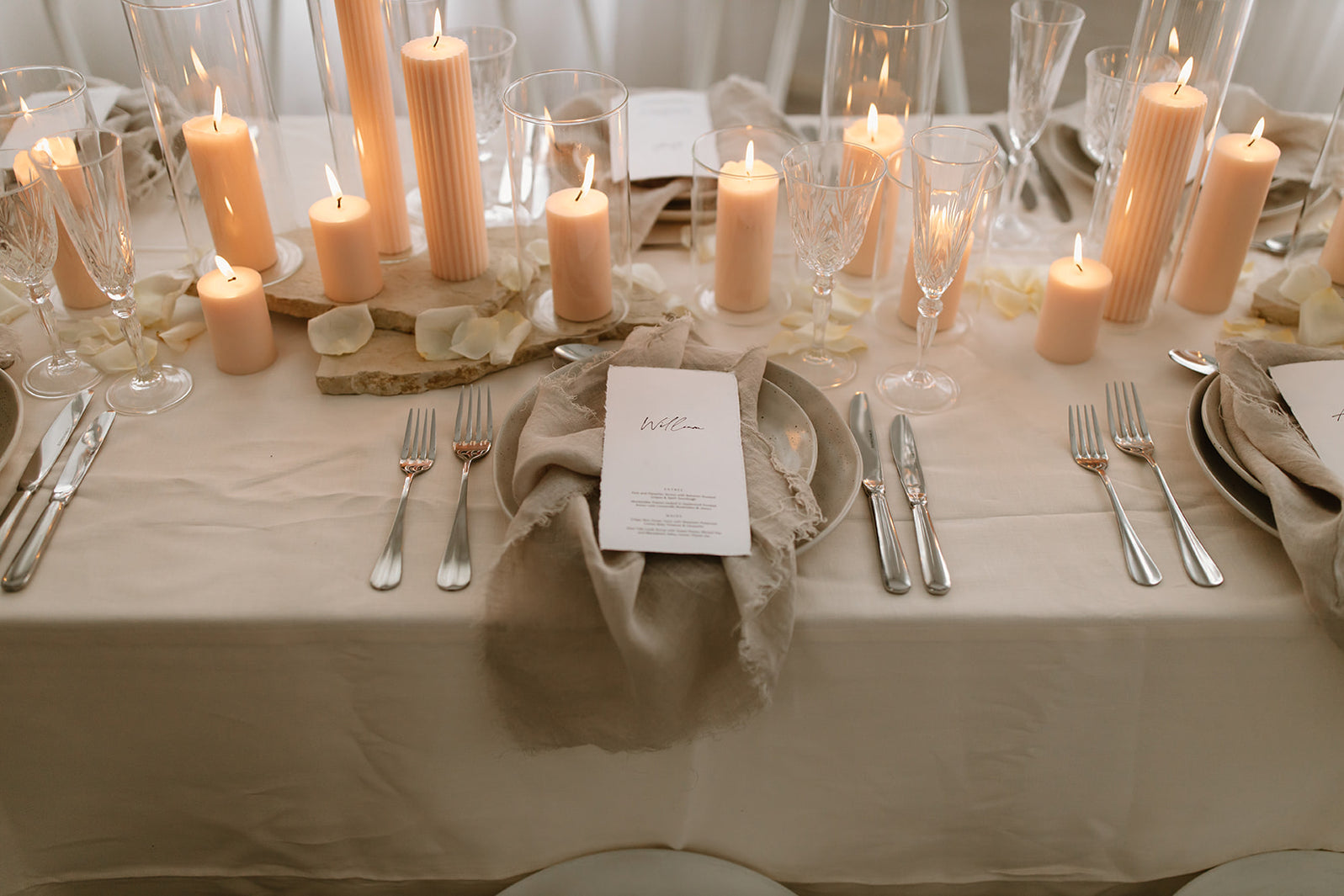 Bone Gauze Linen Napkin – House of Harvey Co.